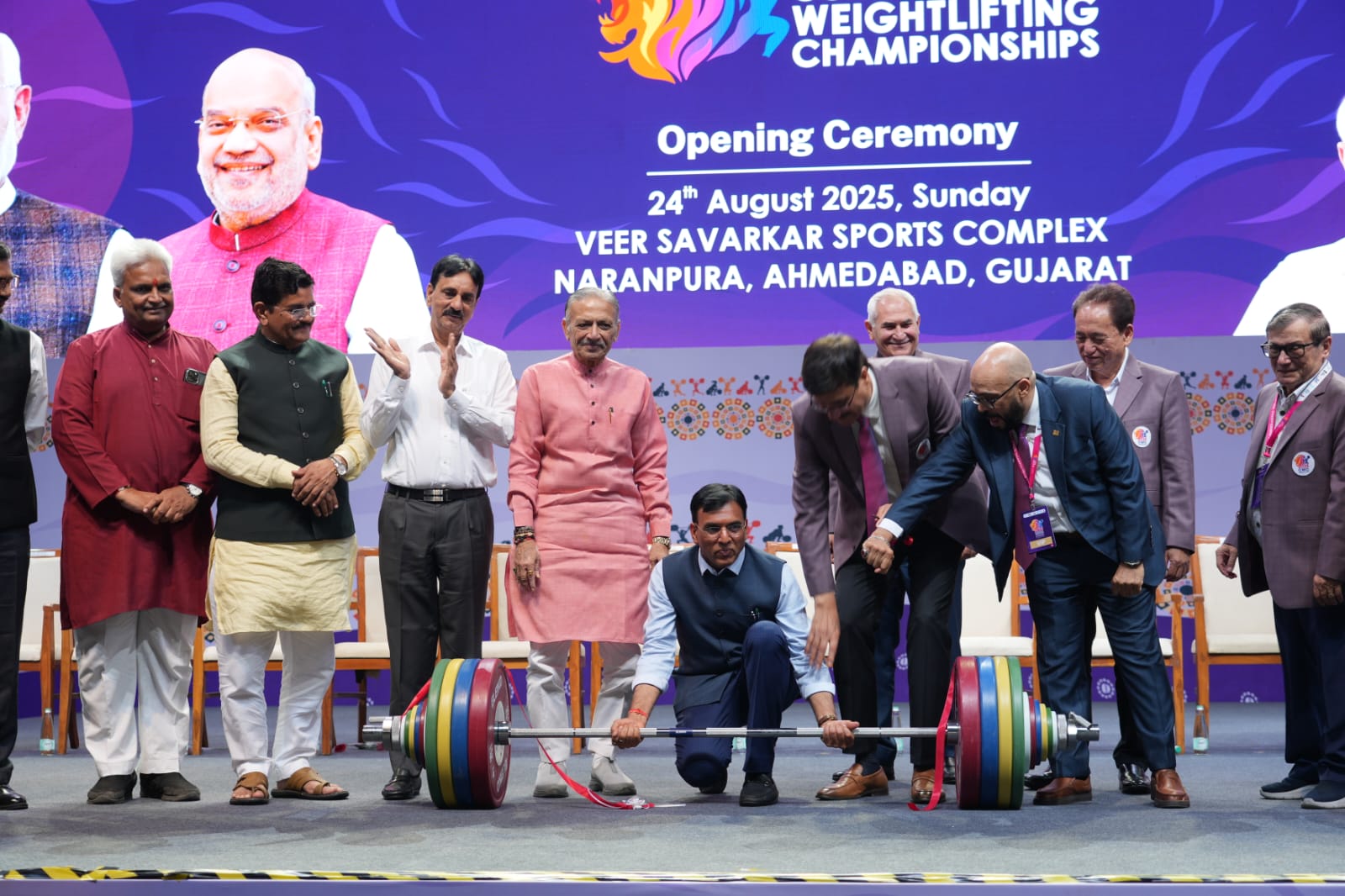 Inaugurated the Commonwealth Weightlifting Championship-2025 at the ...